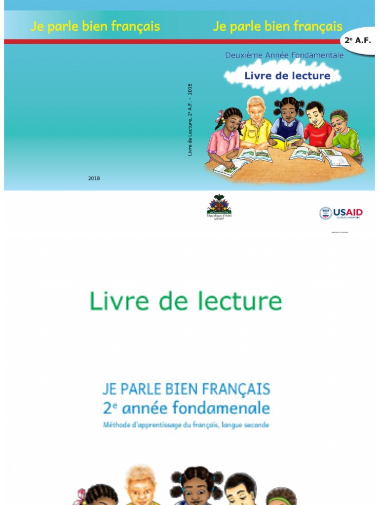 Student Reading Book French Second Grade Compressed | PDF
