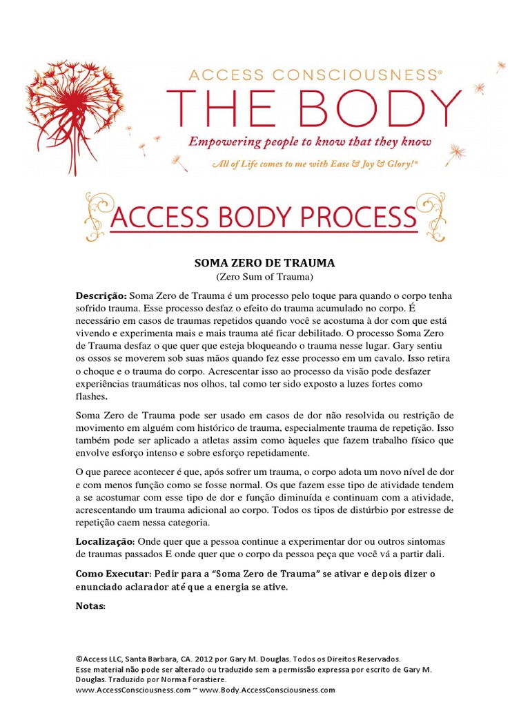 Soma Zero de Trauma 2016 | PDF