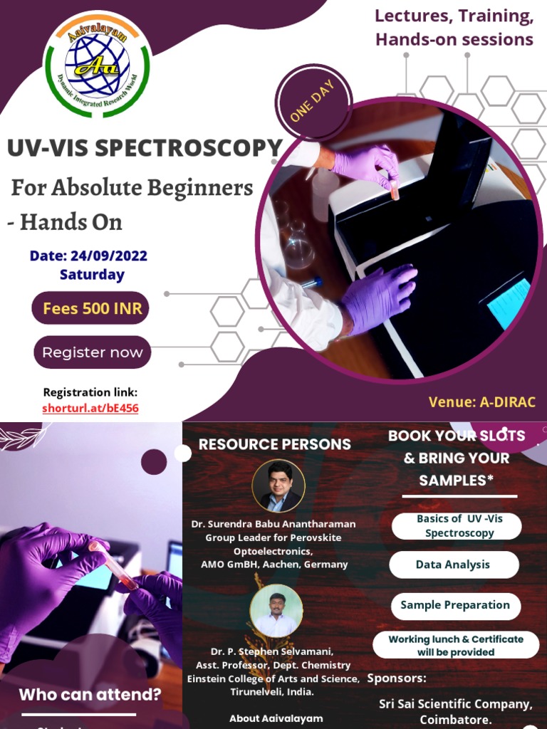 UV-Vis Spectroscopy For Absolute Beginners Hands On | PDF | Science ...