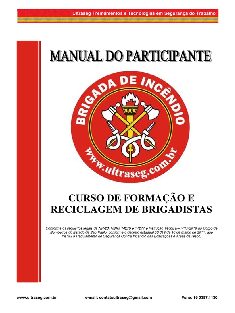 Apostila Brigada de Incendio | PDF | Combustão | Calor