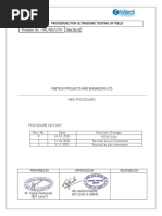 Ultrasonic Thickness Measurement Procedure | PDF | Calibration ...