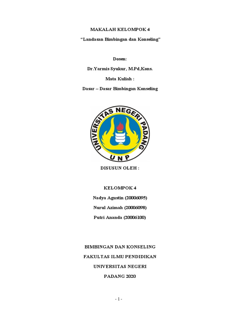 Makalah Kelompok 4 DDBK | PDF