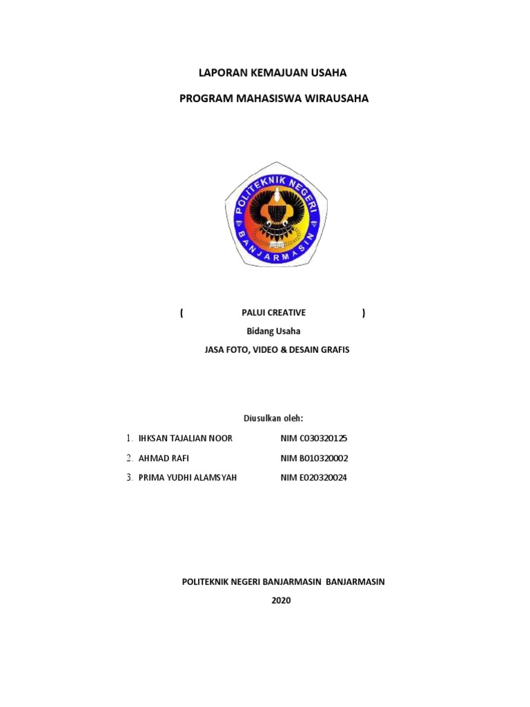 Laporan Kemajuan Usaha | PDF Laporan Kemajuan Usaha | PDF