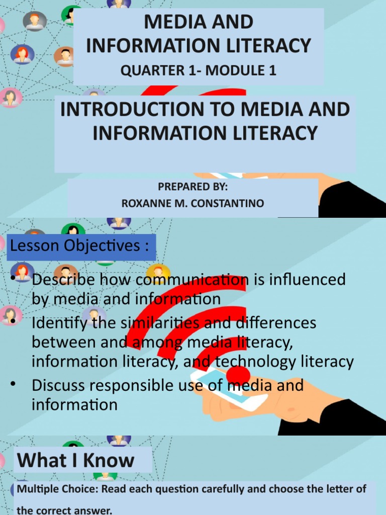 Mil Week 1 | PDF | Media (Communication) | Information