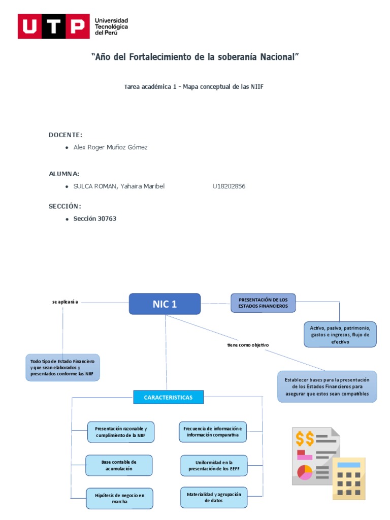 Nic 1 y Niif 1 | PDF | normas internacionales de INFORMACION FINANCIERA ...