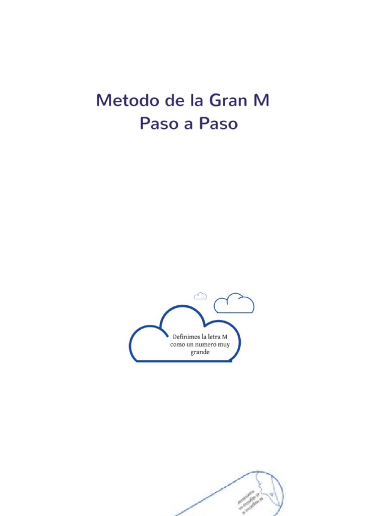 Metodo M | PDF