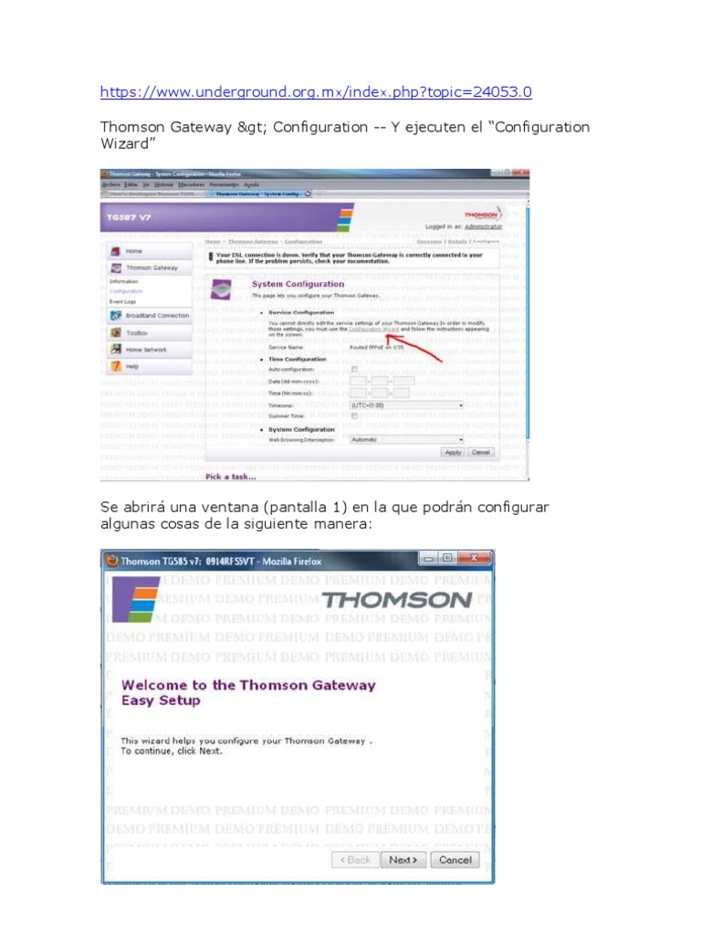 Thomson TG585 v7 | PDF | Negocios | Tecnología