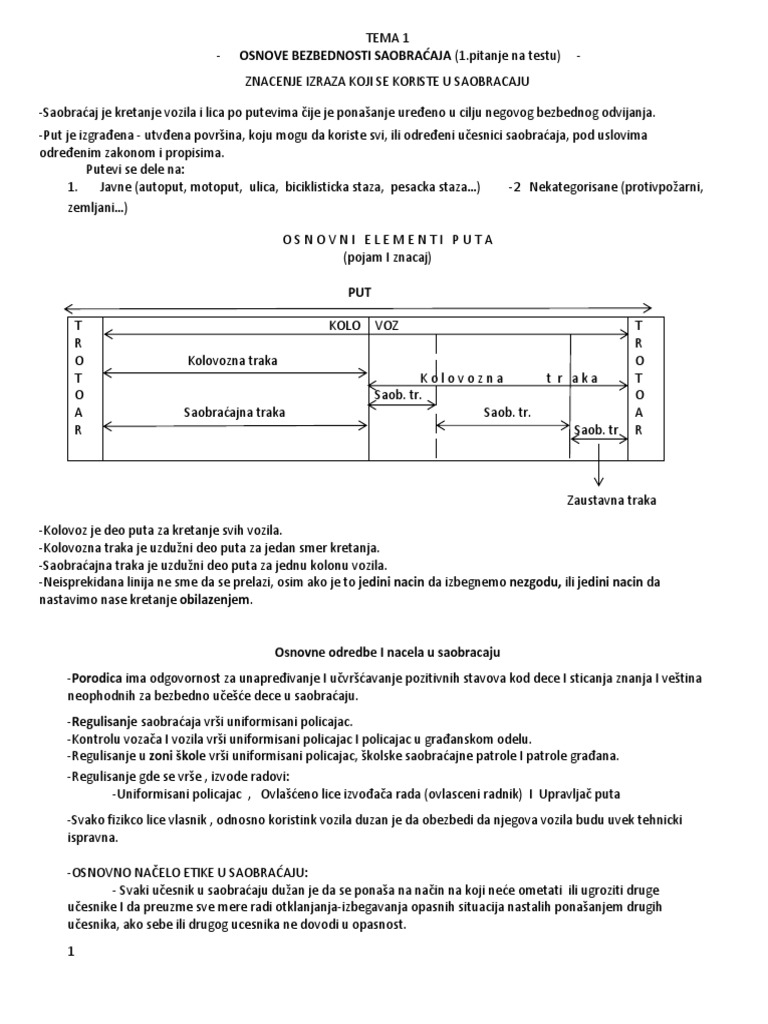 Za Auto Skolu Ucenje | PDF