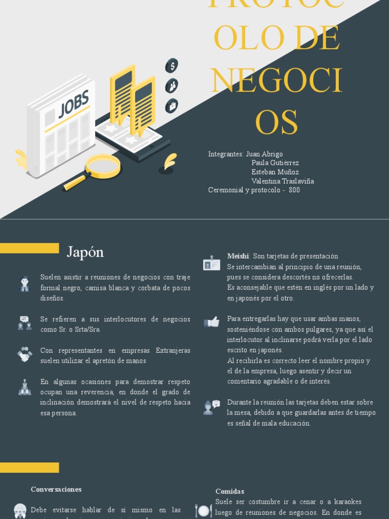 CPW Protocolo de Negocios | PDF | Corrí | Tailandia