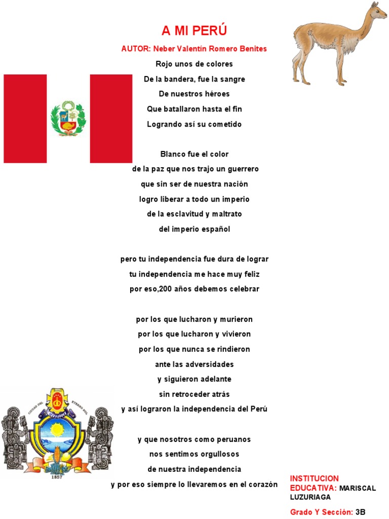 Poema Del Peru | PDF