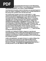 Guest Speaker Introduction Scripts | PDF | Wellness