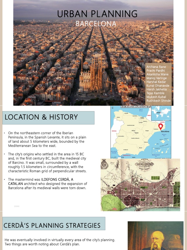 Barcelona URBAN PLANNING-1 | PDF | Barcelona