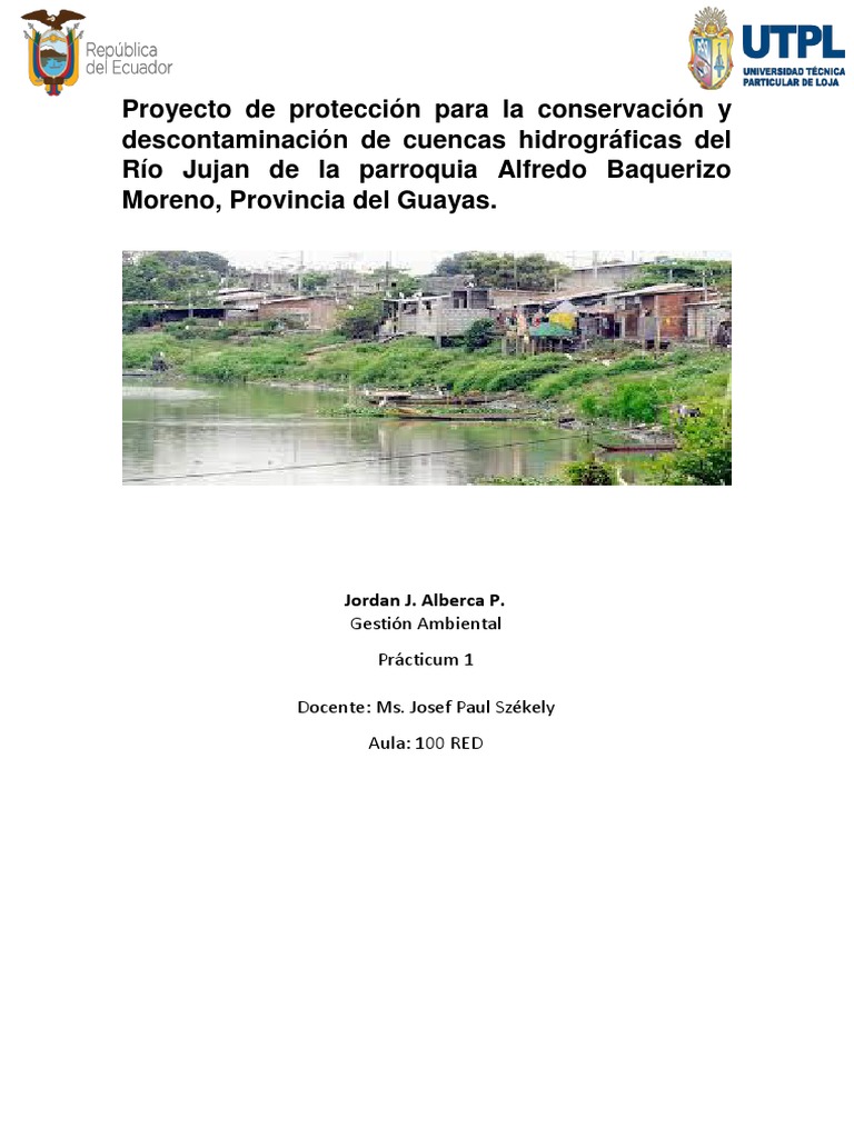 Proyecto Completo Jordan Final | PDF | Agua | La contaminación del agua