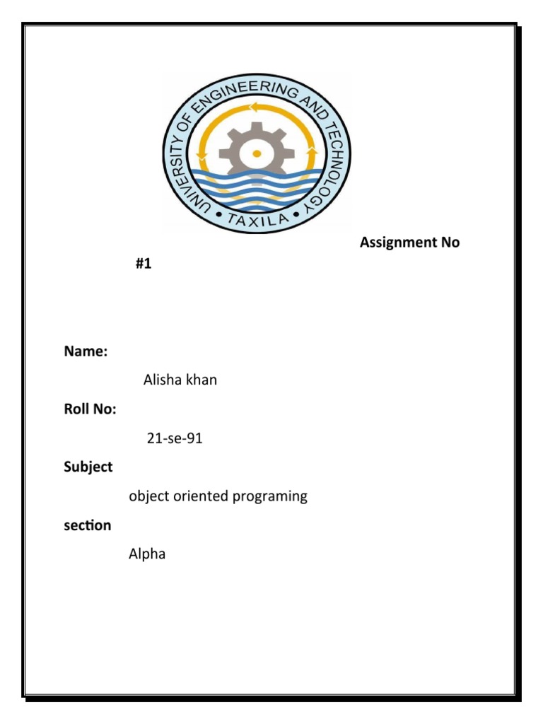 21-Se-91 Opp Assignment 1 | PDF | Java (Programming Language) | Programming 21-Se-91 Opp Assignment 1 | PDF | Java (Programming Language) | Programming