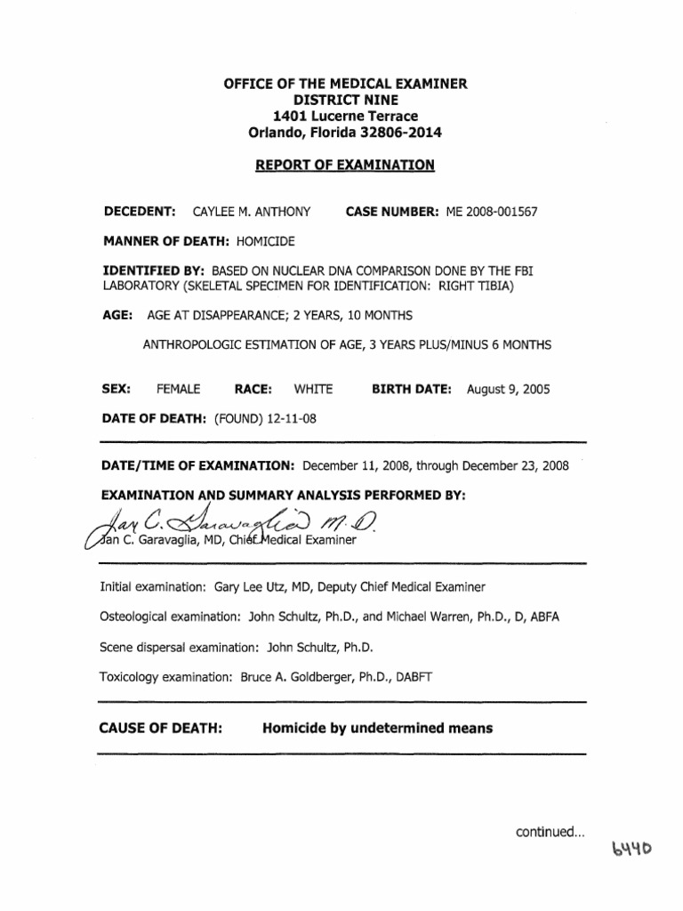 Autopsy Report | PDF | Vertebra | Musculoskeletal System