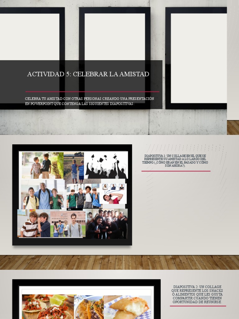 Celebra la Amistad con PowerPoint | PDF