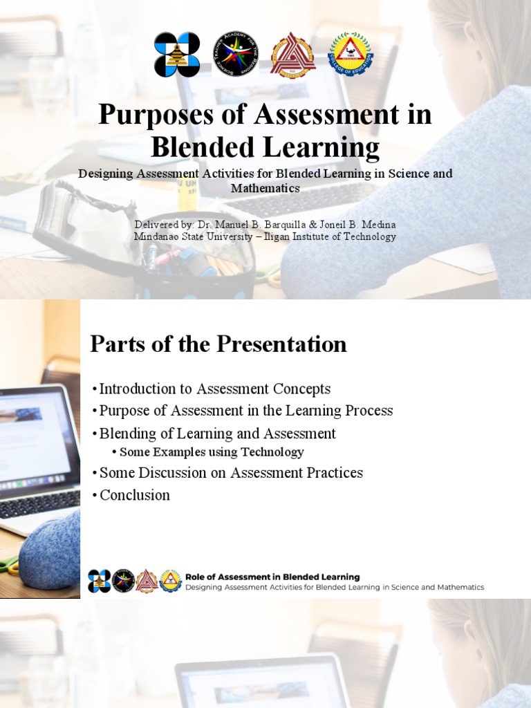 02-1 ASSESSMENT IN BLENDED IN LEARNING (Part 1) | PDF | Educational ...