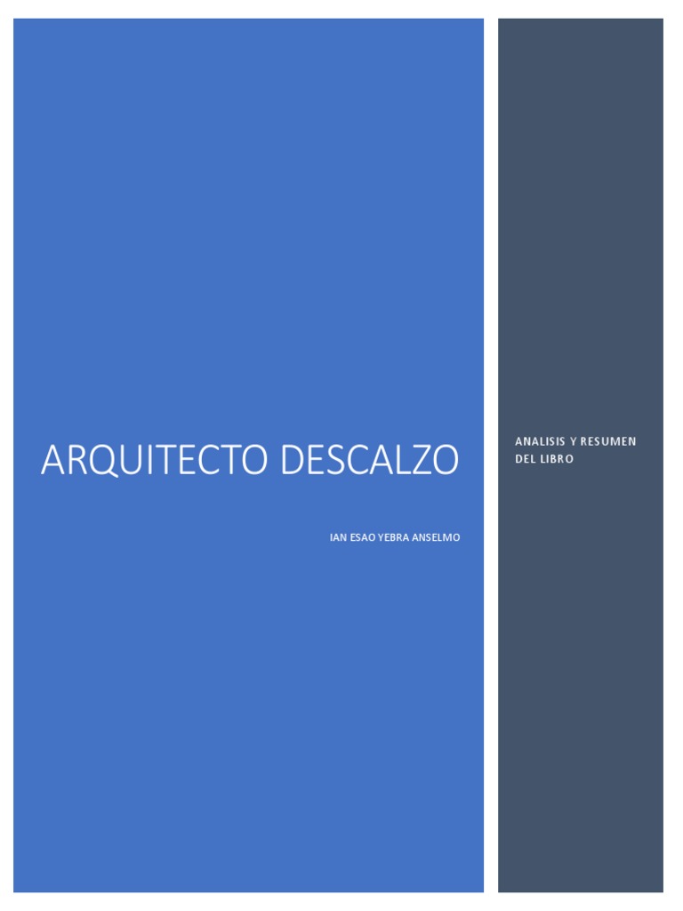 Analisis Arquitecto Descalzo Ian Yebra Anselmo | PDF | Clima ...