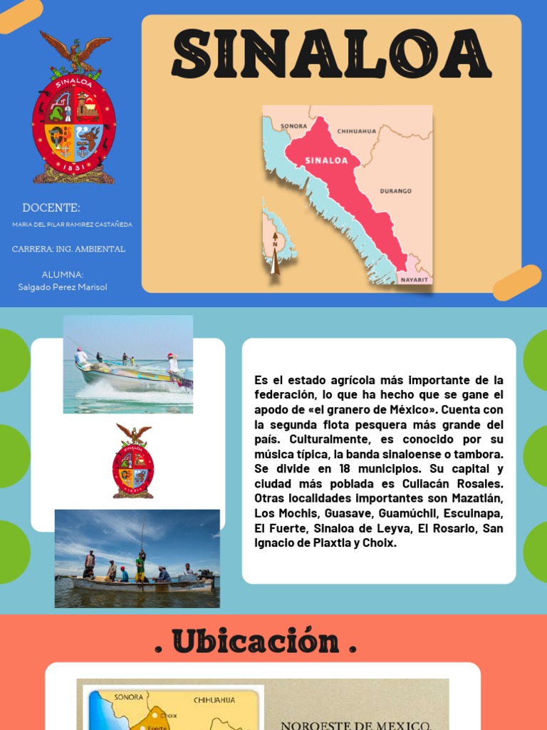 SINALOA | PDF | Economias | Entorno natural