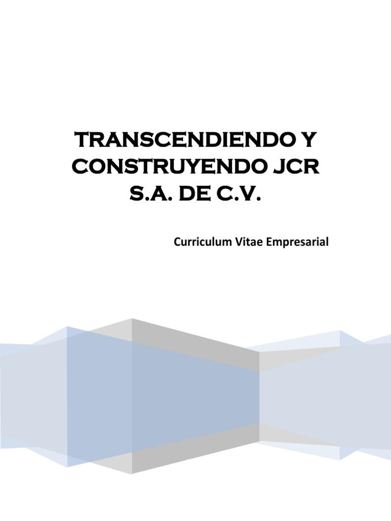 Curriculum Vitae Trasc | PDF | Calidad (comercial) | Economias