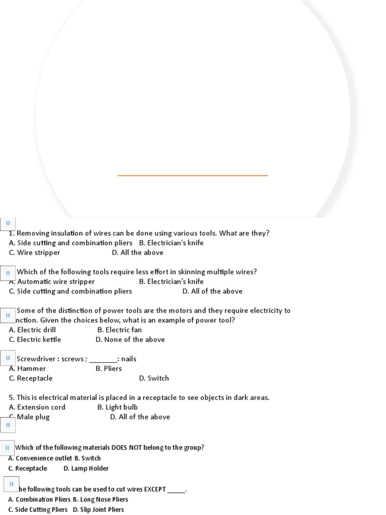 Inspecting and Reporting Damaged Tools | PDF | Electrical Connector ...