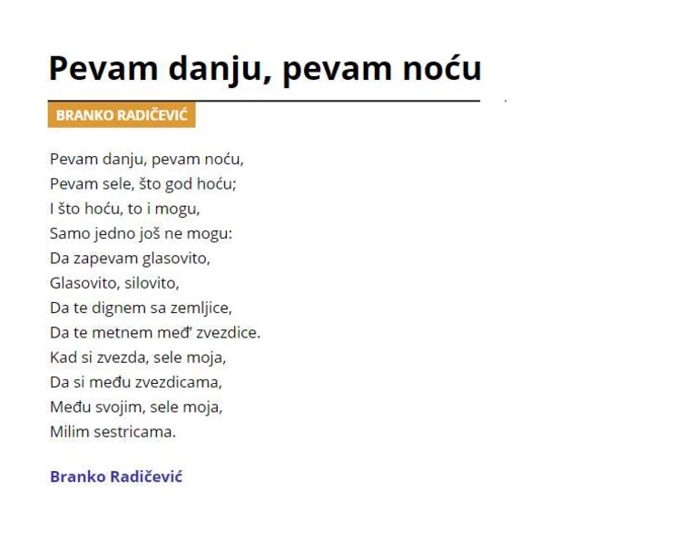 Brbranko Radicevic - Pevam Danju, Pevam Nocu | PDF