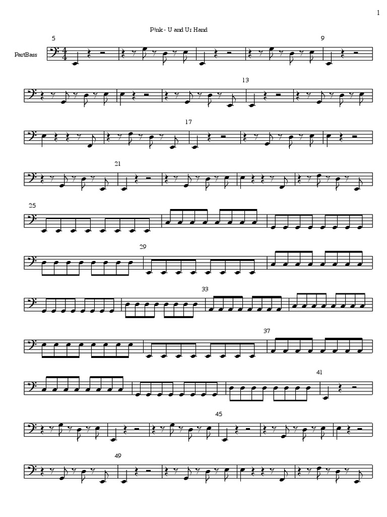 Pink - U & Ur Hand | PDF
