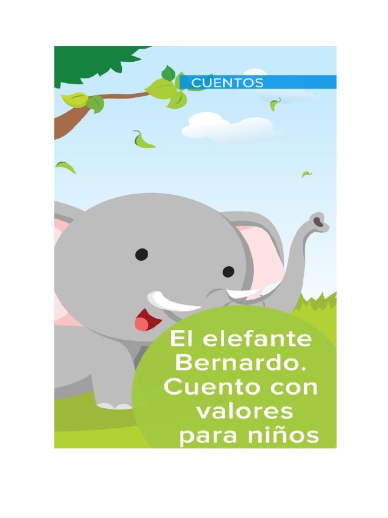 Cuento El Elefante Bernardo Pdf