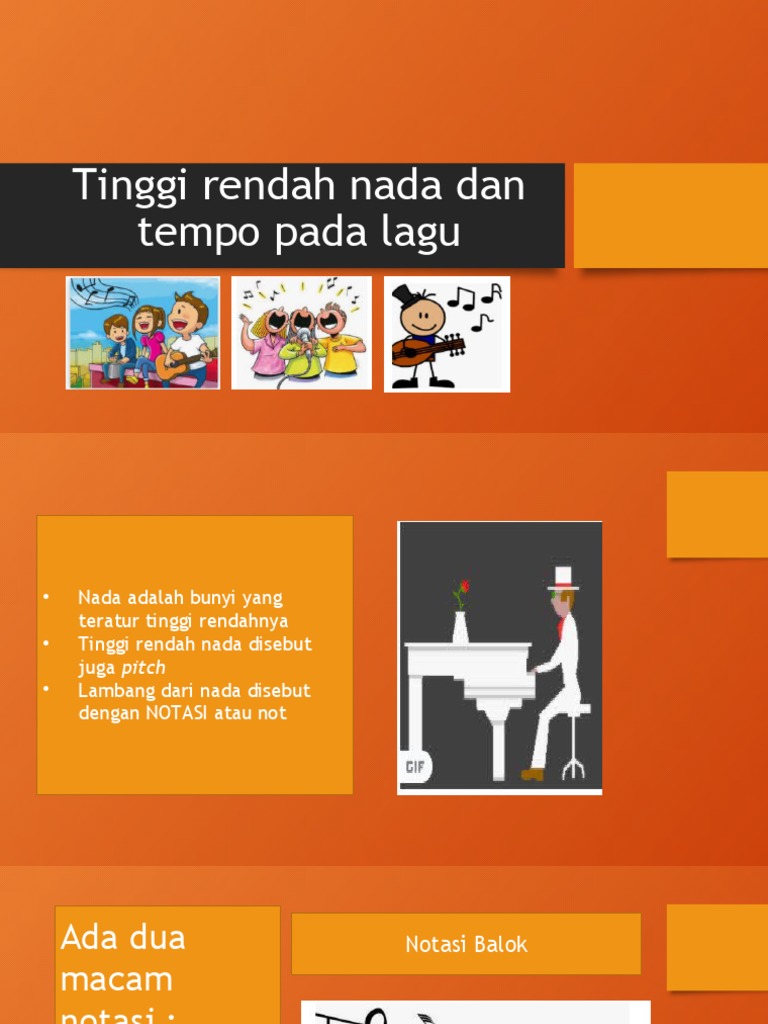 Tema 2 Tinggi Rendah Nada Dan Tempo | PDF