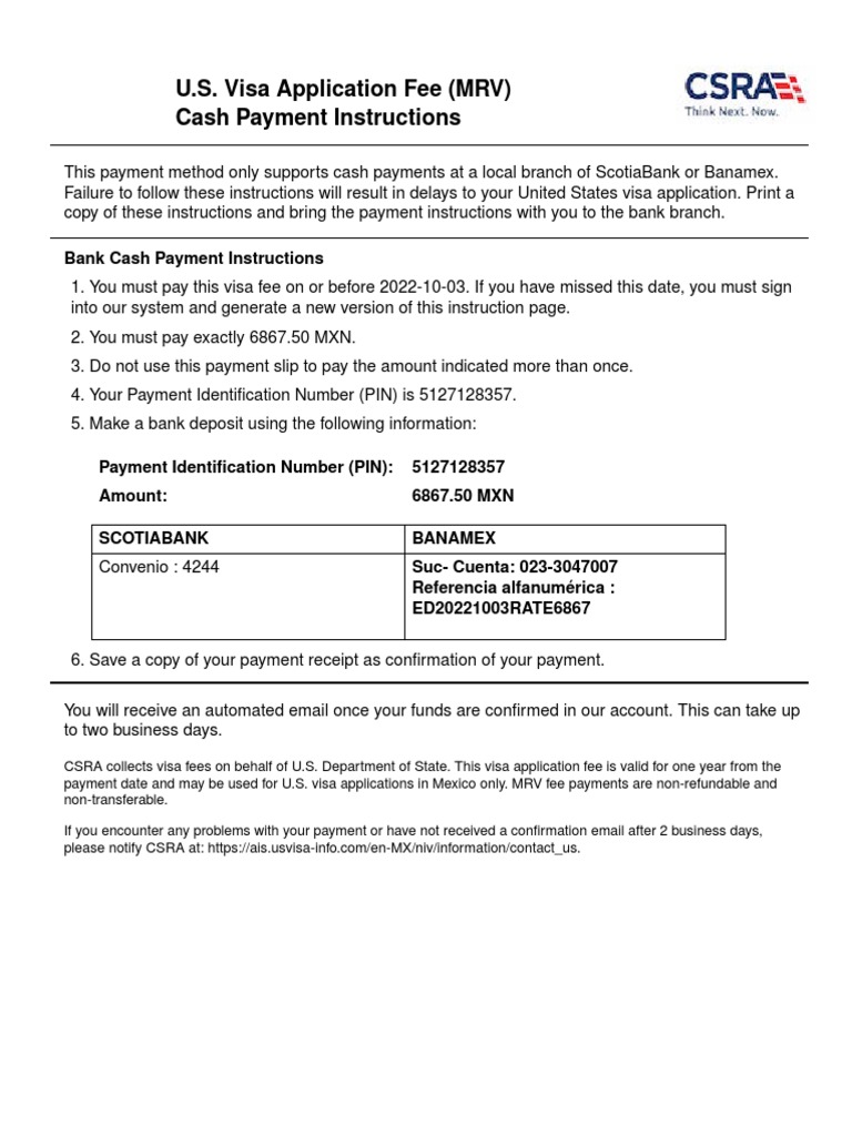 Payment Instructions | PDF | Payments | Business