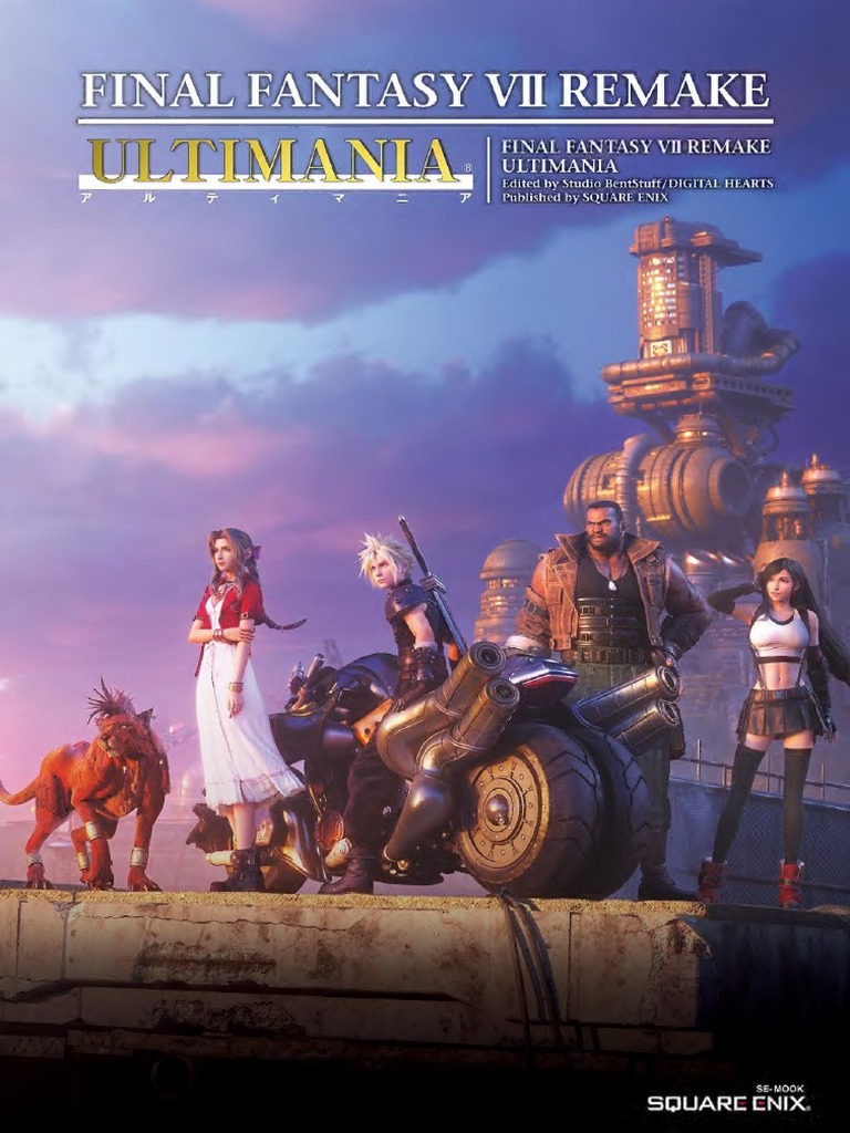 Final Fantasy VII Remake Ultimania Artbook | PDF