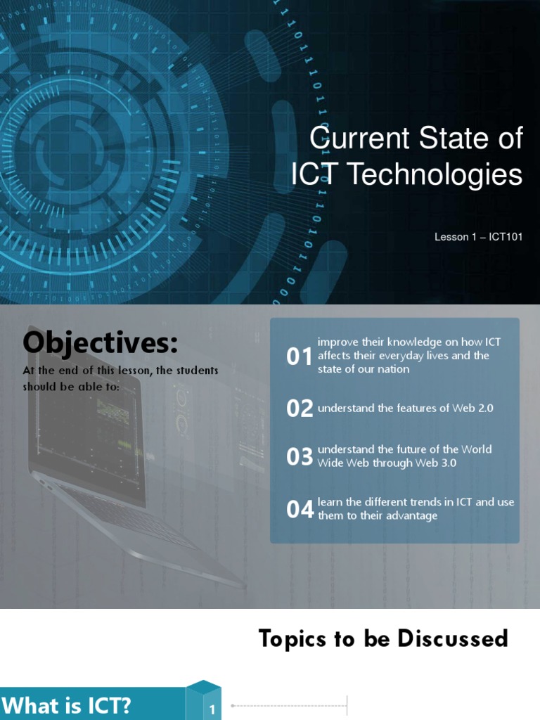 (PPT) Lesson 1 - Current State of ICT Technologies | PDF | World Wide ...