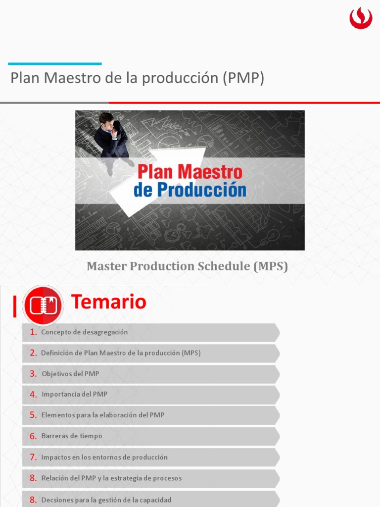 Impactos del Plan Maestro de Producción (PMP) en los entornos de fabricación | PDF | Inventario ...