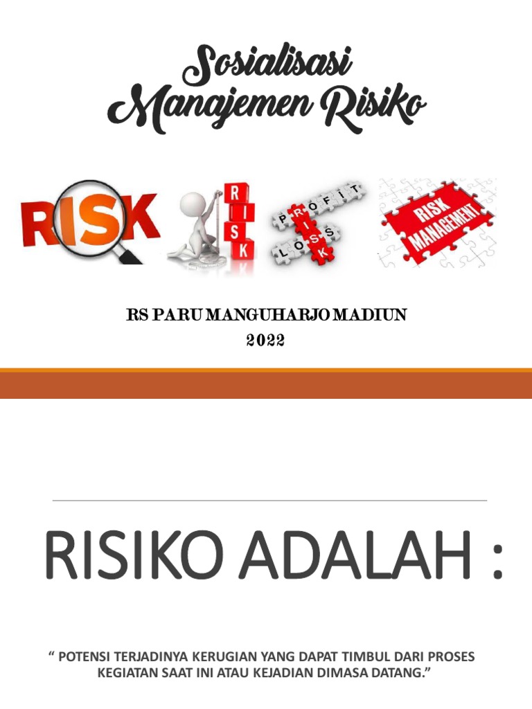 Manajemen Risiko - Risk Register | PDF