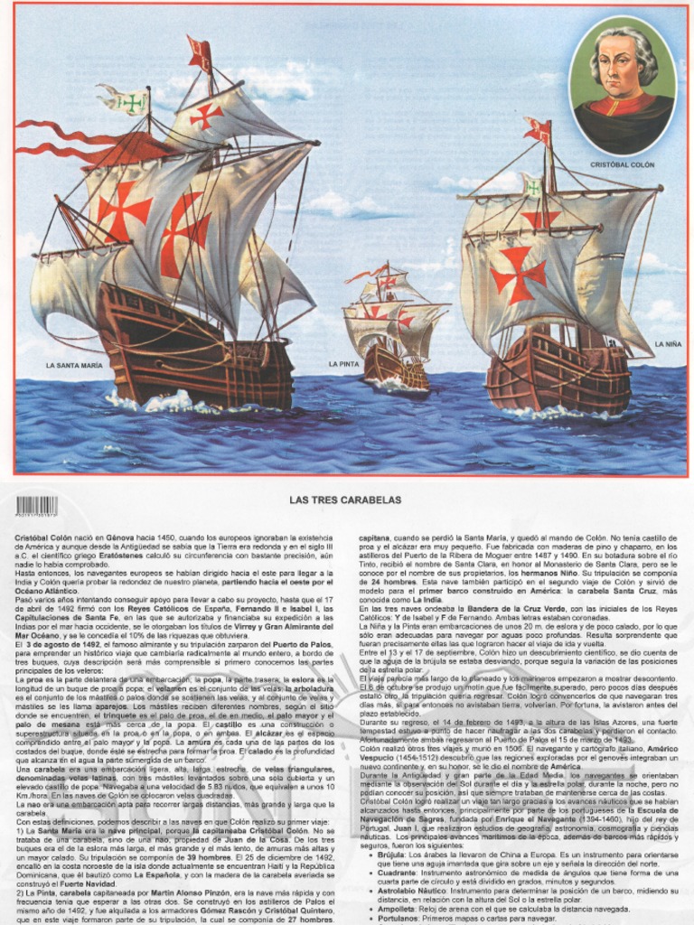 Las Tres Carabelas | PDF