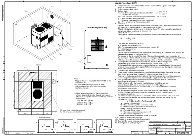 GA 75-110 VSD+ FF Installation Manual | Download Free PDF | Civil ...