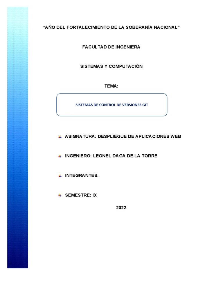 Sistemas de Control de Versiones Git | PDF | Control de versiones | Mac OS