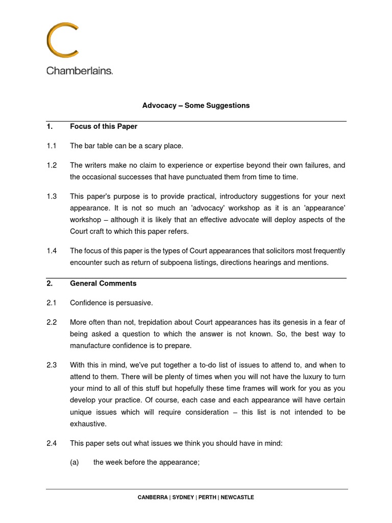 Court Appearance Preparation Guide | PDF | Affidavit | Public Law