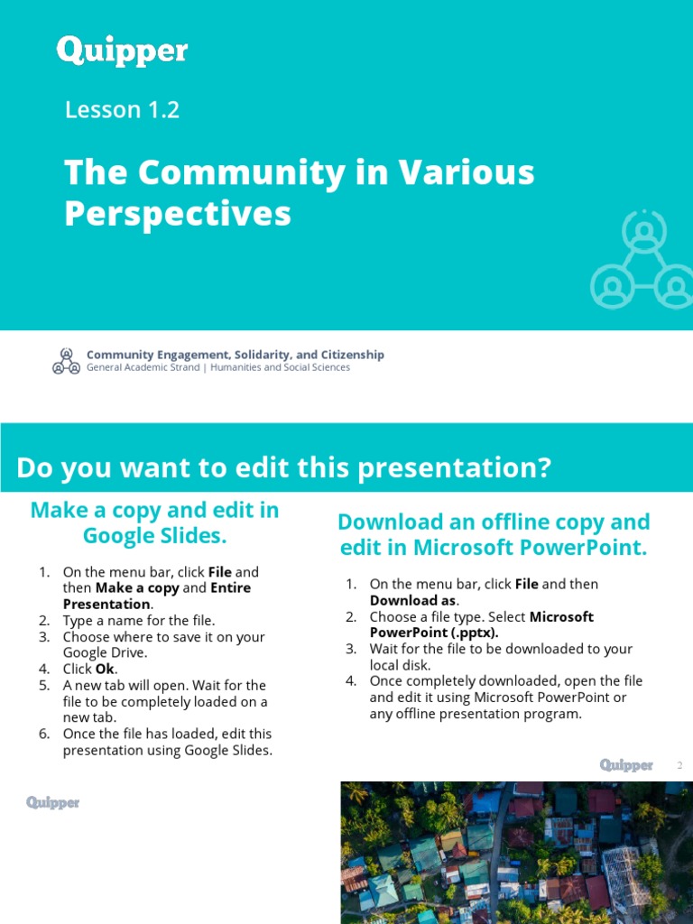 Community Perspectives in Social Sciences | PDF | Community | Institution