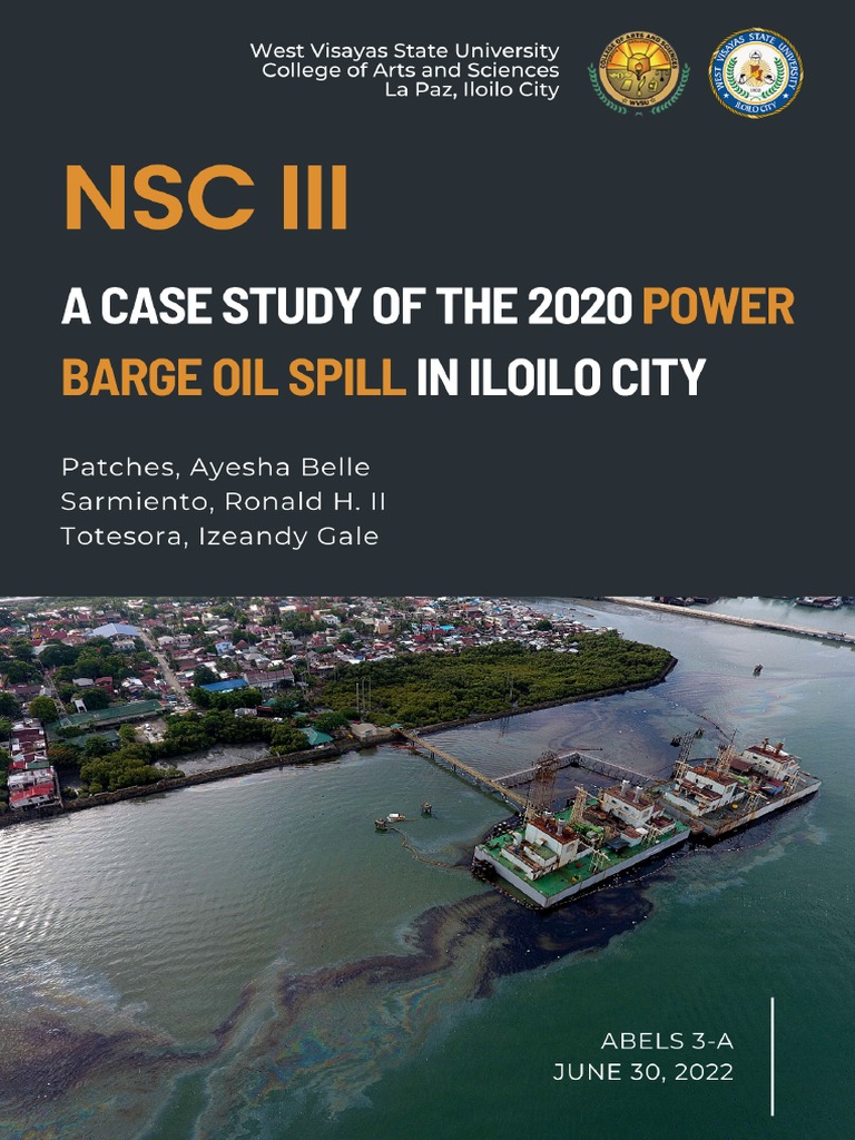 NSCI 111 Case Study PATCHES ABELS 3A | PDF | Oil Spill | Earth Sciences