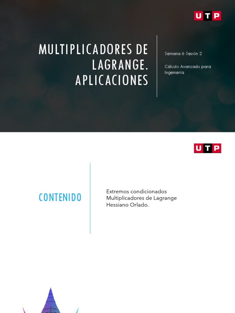 Multiplicadores de Lagrange en Ingeniería | PDF | Función (Matemáticas) | Ecuaciones