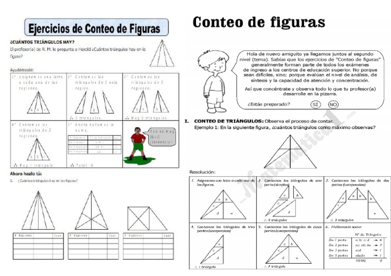 Conteo de Figuras Raz Mate Octubre 3 | PDF