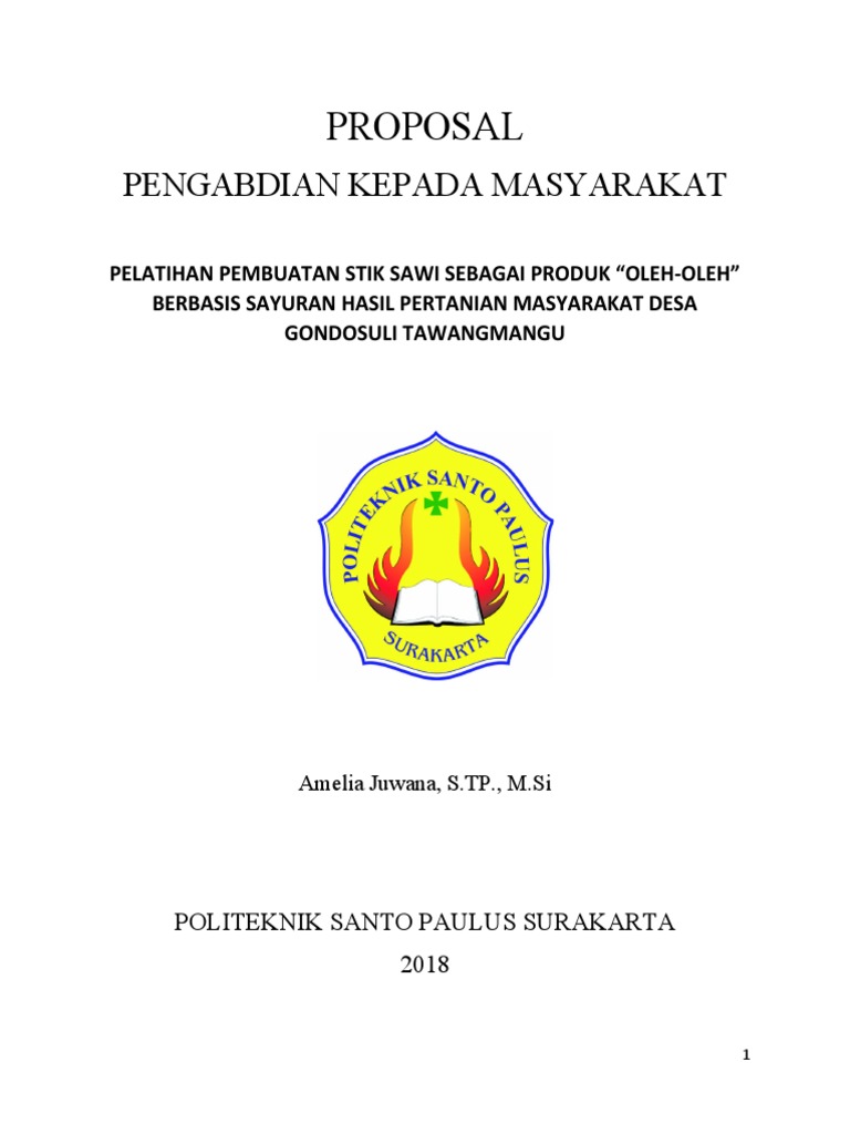 Pelatihan Stik Sawi untuk Masyarakat Tawangmangu | PDF | Teknologi ...