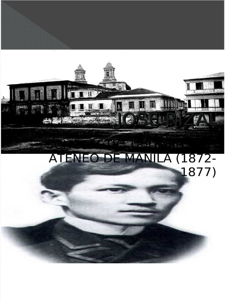 Jose Rizal at Ateneo | PDF