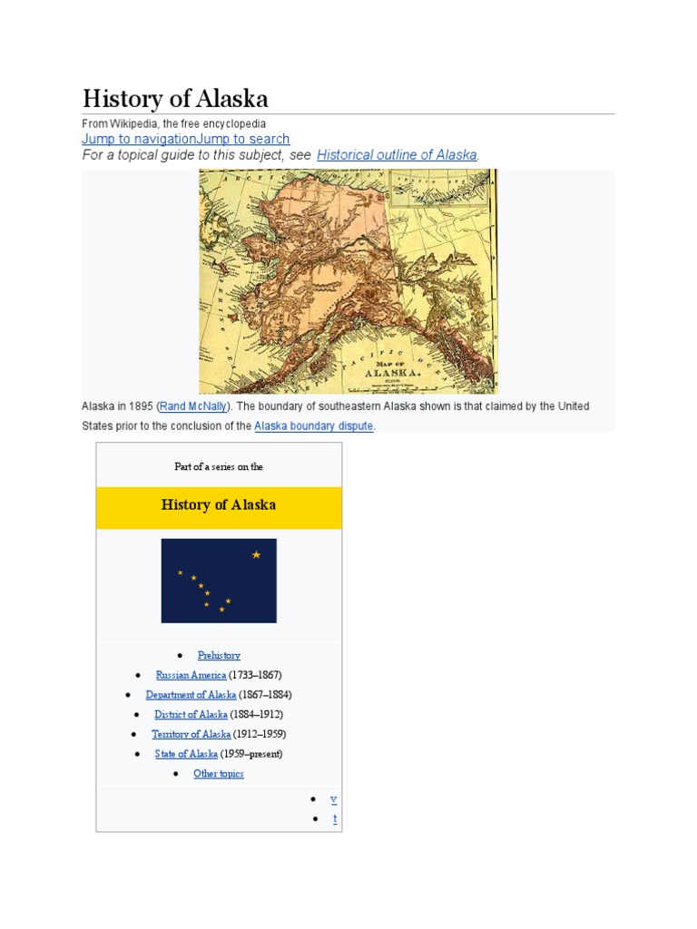 History of Alaska | PDF | Alaska
