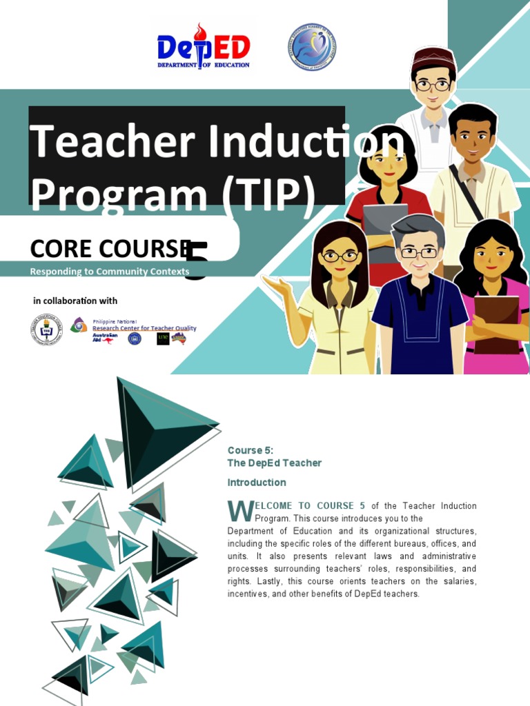 New TIP Course 5 DepEd Teacher | PDF | Teachers | Governance