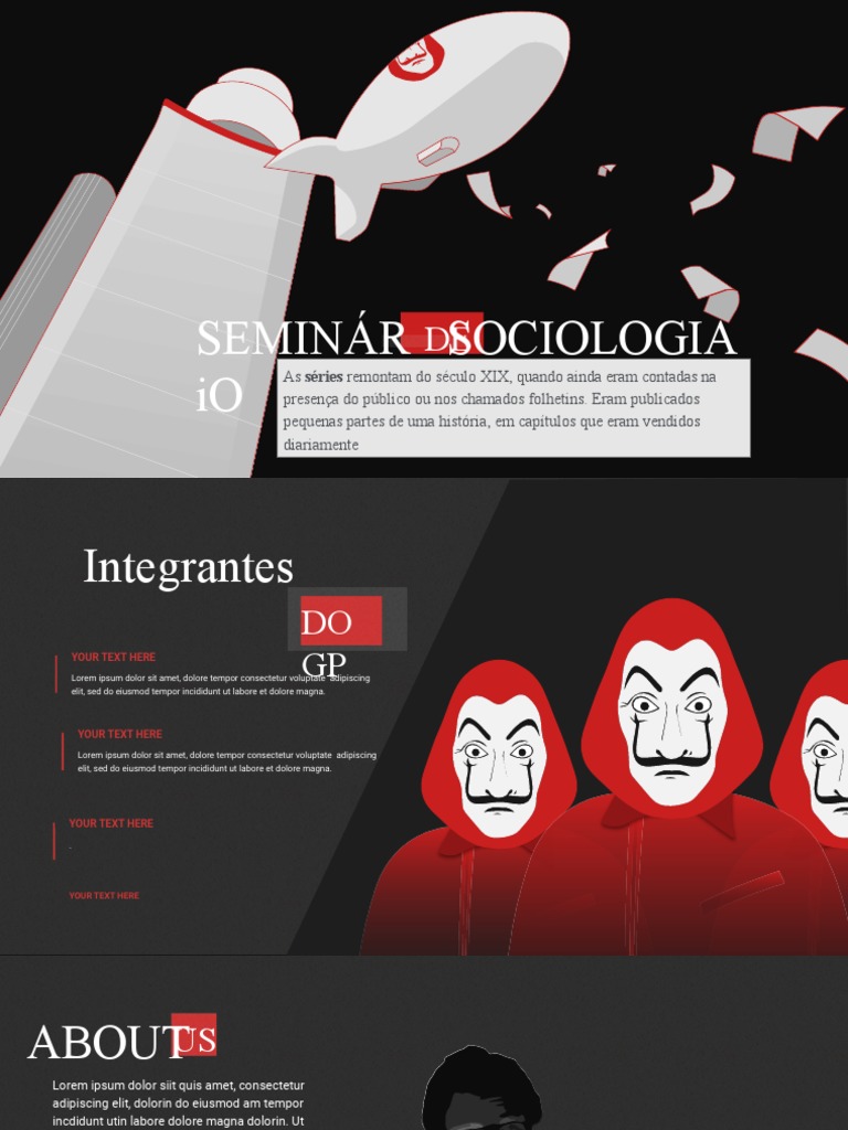 Money Heist Template | PDF