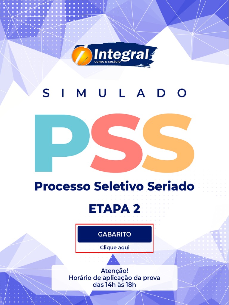 (Online) Simulado Pss-Uepg - 2021 - PSS 2 | PDF | Índice de massa corporal | Calor