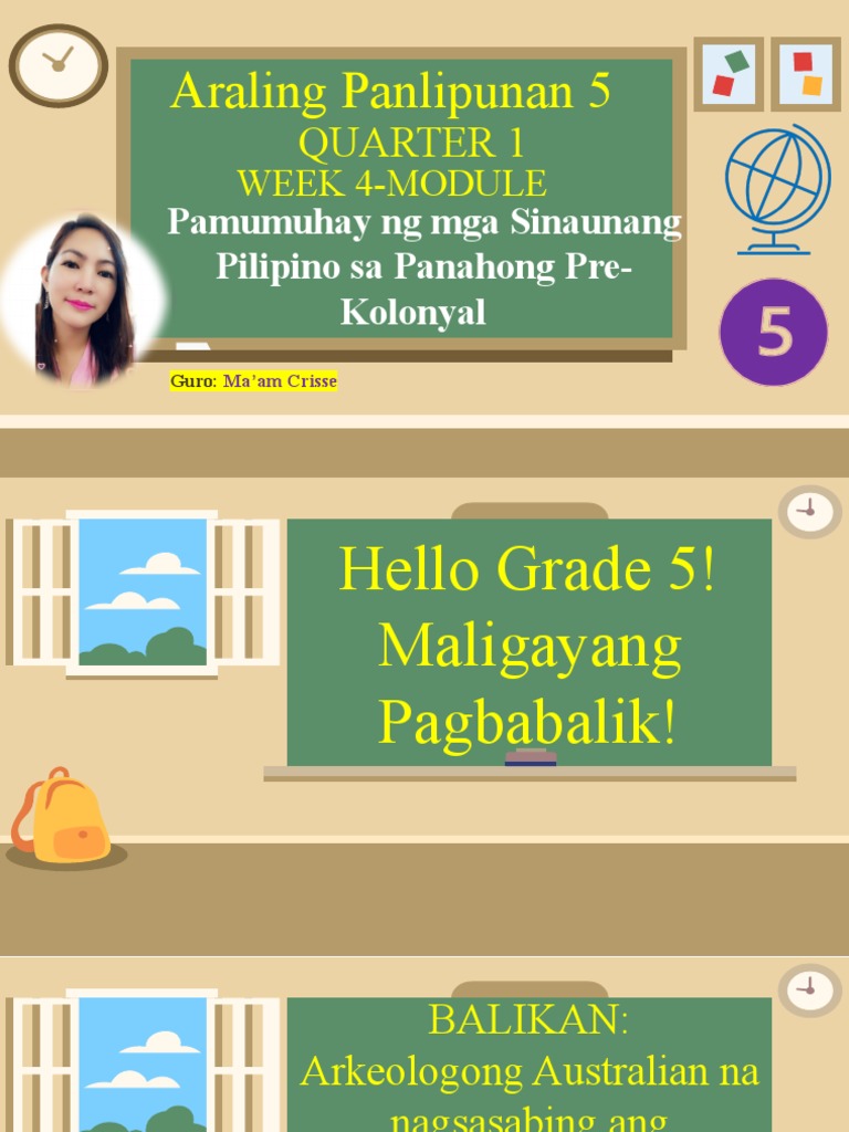Ap 5 Quarter 1 Week 4 | PDF