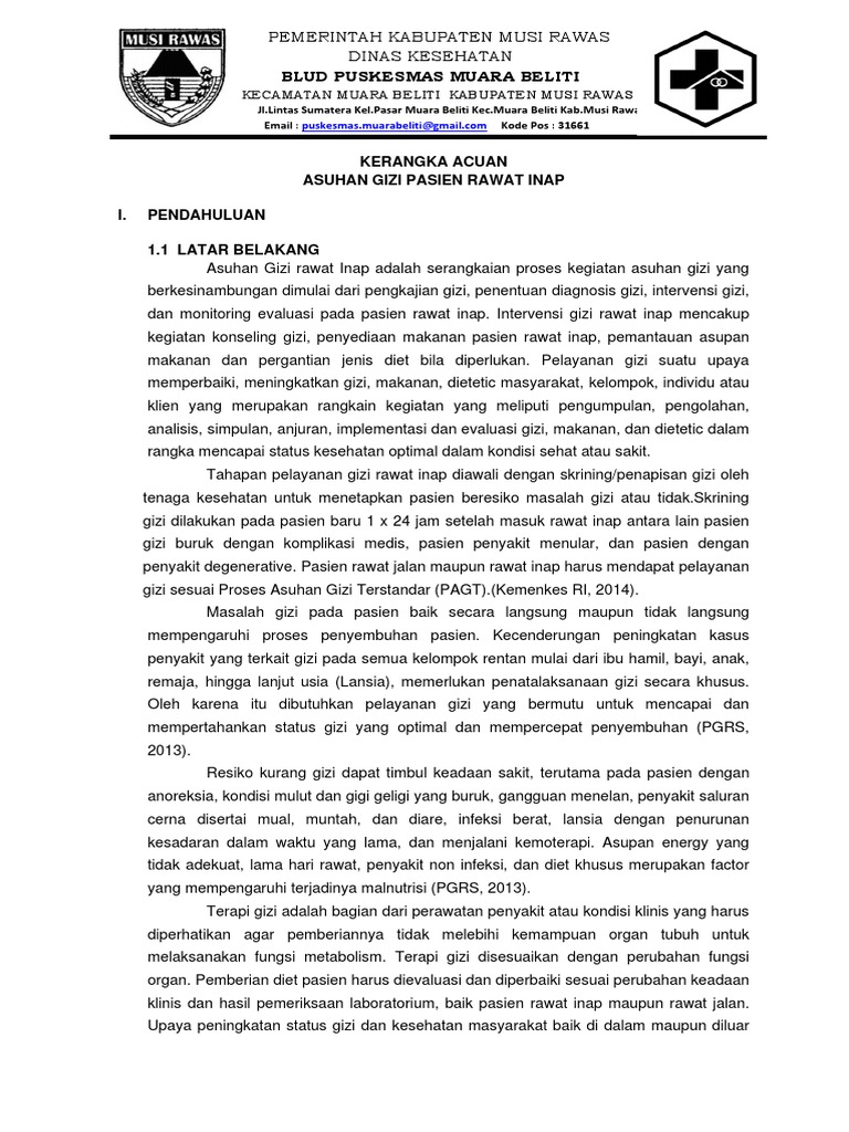 EP 3 Penyusunan Rencana Asuhan Gizi Pasien Rawat Inap-Dikonversi | PDF